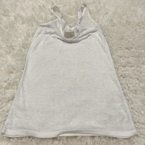 Chaser | Tops | Chaser White Ribbed Tank | Poshmark